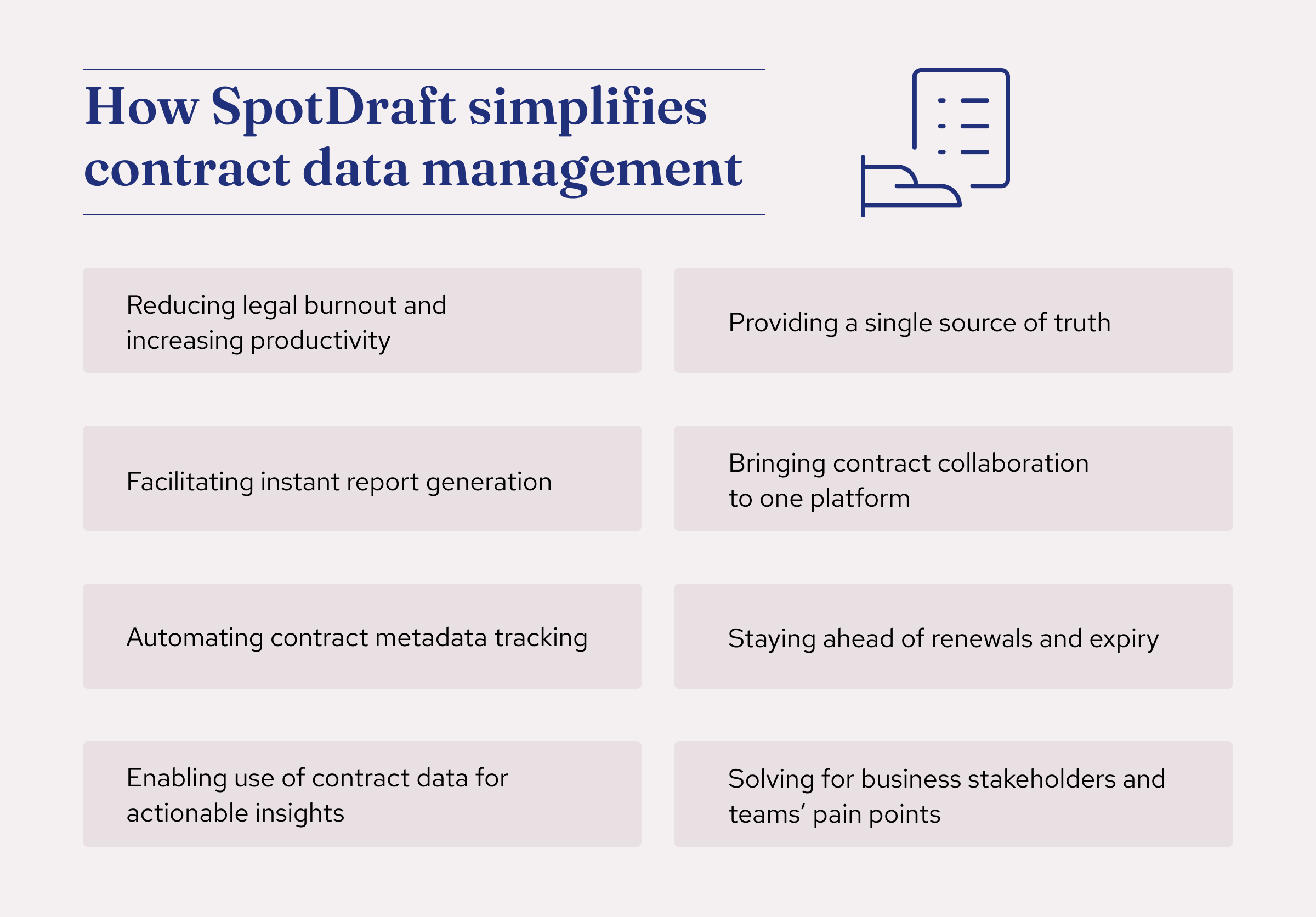 Effective Contract Data Management to Maximize Legal’s Impact
